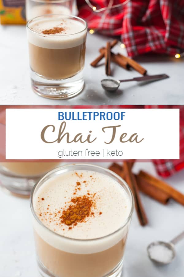 Keto Bulletproof Chai Tea (Coffee Alternative)