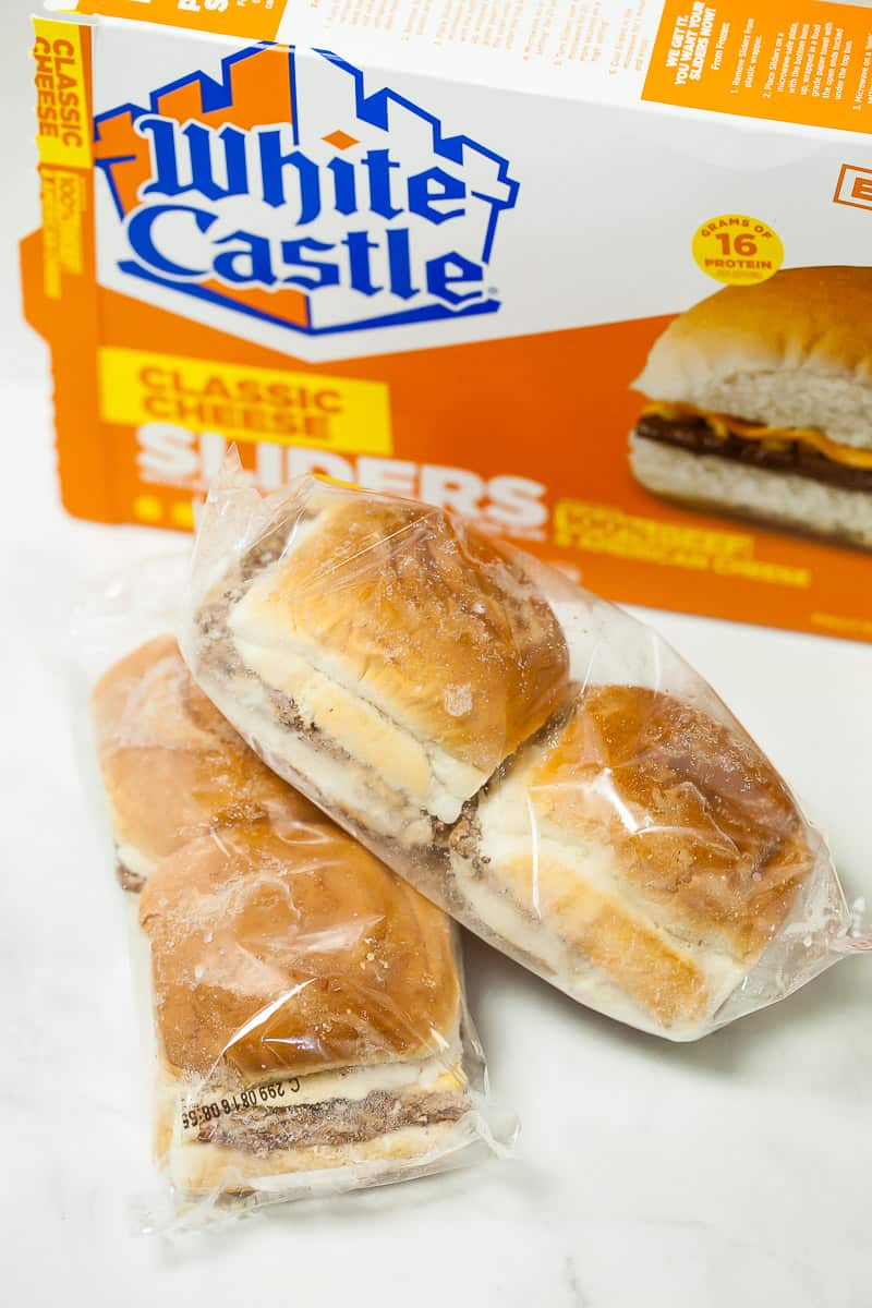 Air Fryer Frozen White Castle Burgers (Cooked In 10 Minutes)
