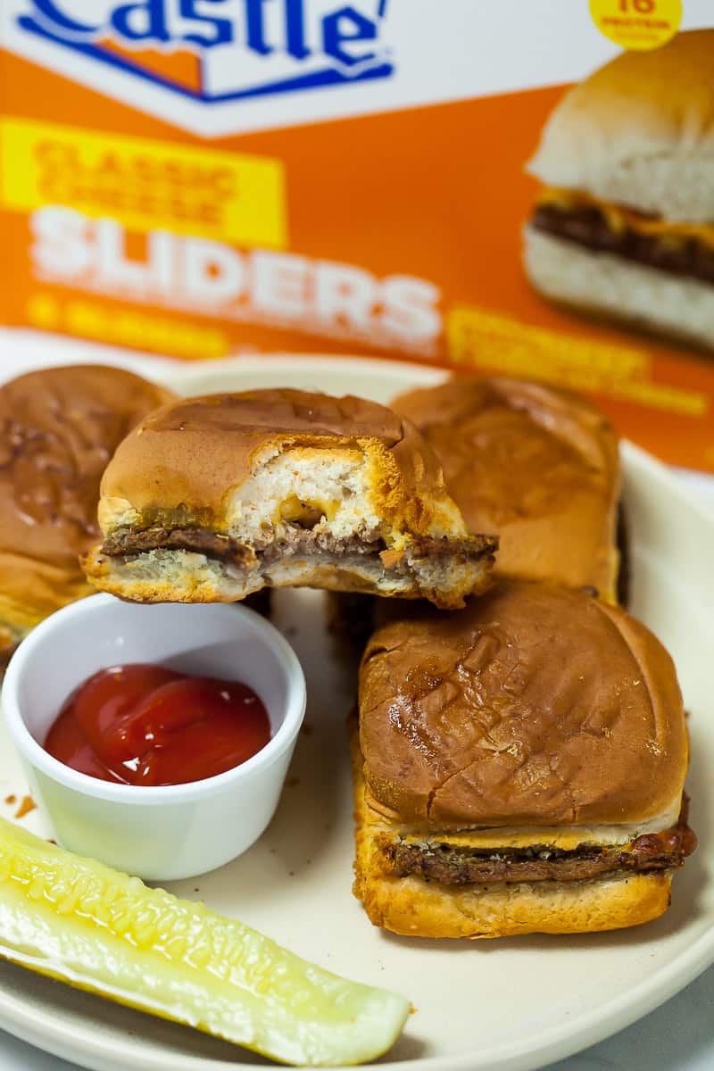 Air Fryer Frozen White Castle Burgers (Cooked In 10 Minutes)