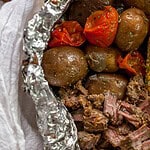 Copycat Cracker Barrel Campfire Beef (Slow Cooker Recipe)